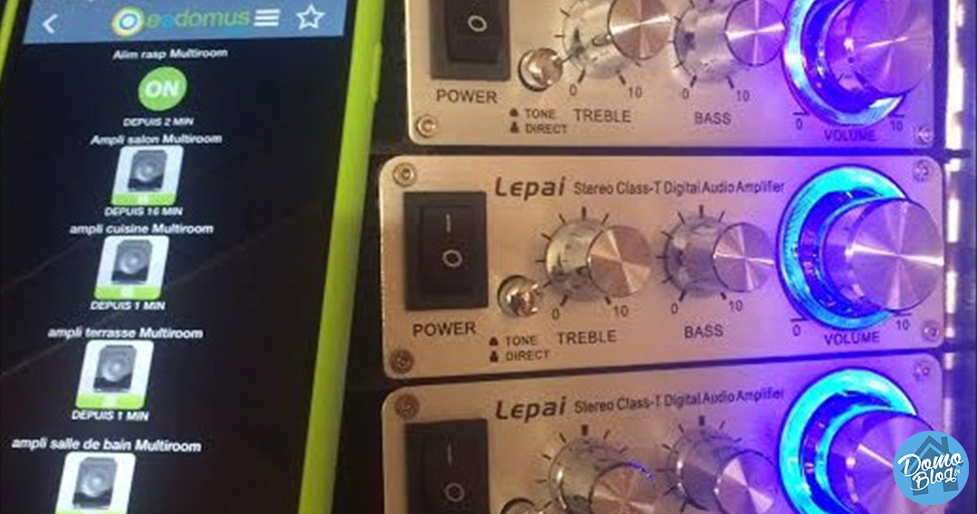 Comment piloter le multiroom depuis la box domotique et l'automatiser