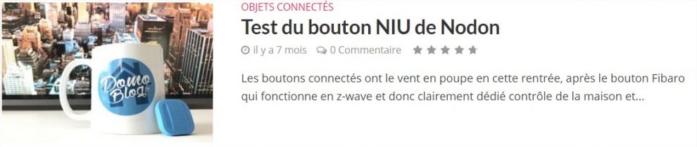 Quel bouton connecté choisir pour la domotique