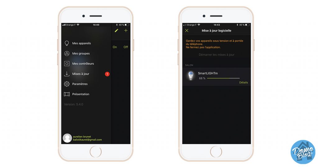 Test du kit smart light d'Awox, de la lumière connectée dans la smart home