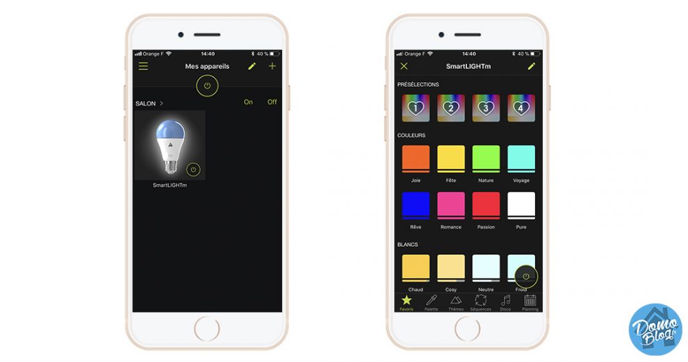 Test du kit smart light d'Awox, de la lumière connectée dans la smart home