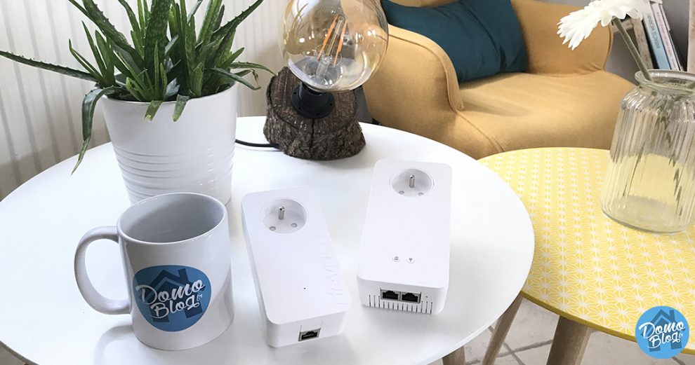 Test du kit CPL Devolo 1200+ AC avec 2 ports ethernet et point d'accès wifi