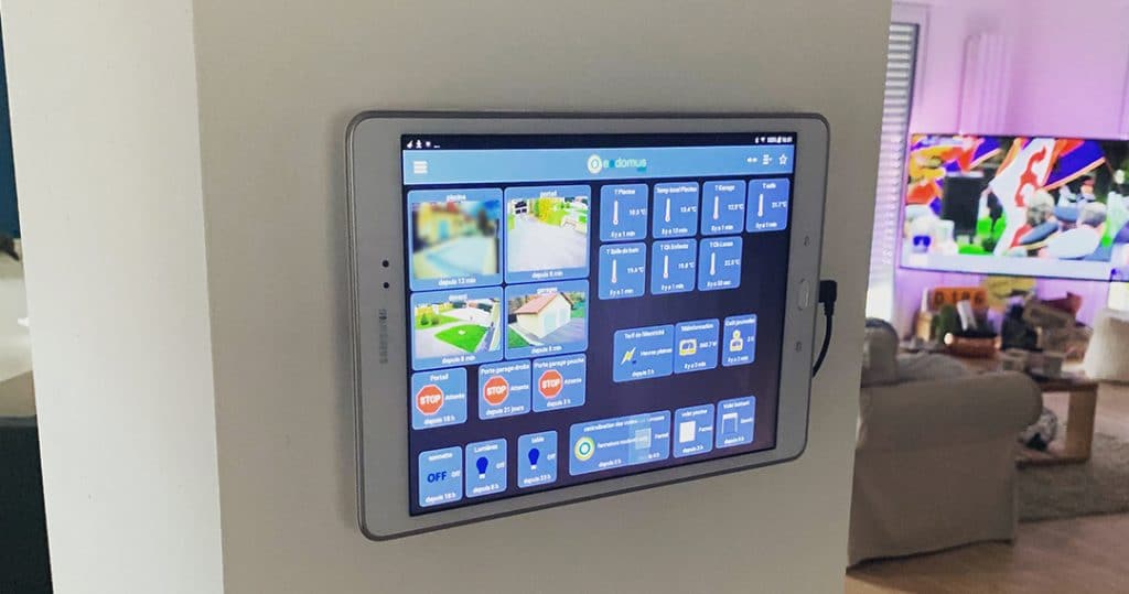 Contrôle ultime de la maison connectée avec la tablette murale pour ...