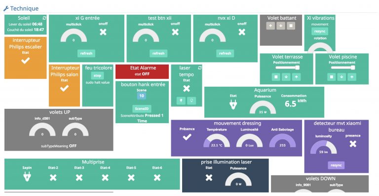 Rendre Jeedom beau et convivial avec les widgets custom : Notre tuto ...