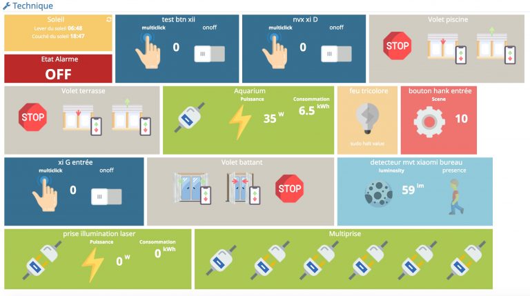 Rendre Jeedom beau et convivial avec les widgets custom : Notre tuto ...