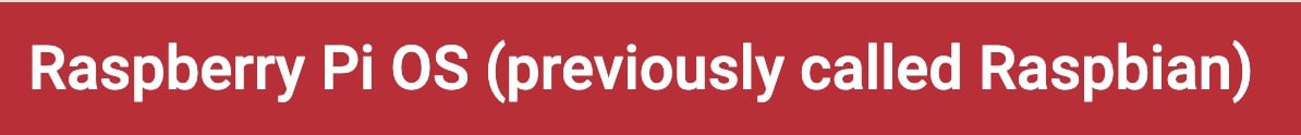 Raspbian devient Raspberry Pi OS