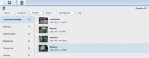 La gestion des caméras IP avec Synology et surveillance station