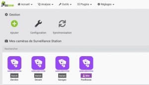 La gestion des caméras IP avec Synology et surveillance station