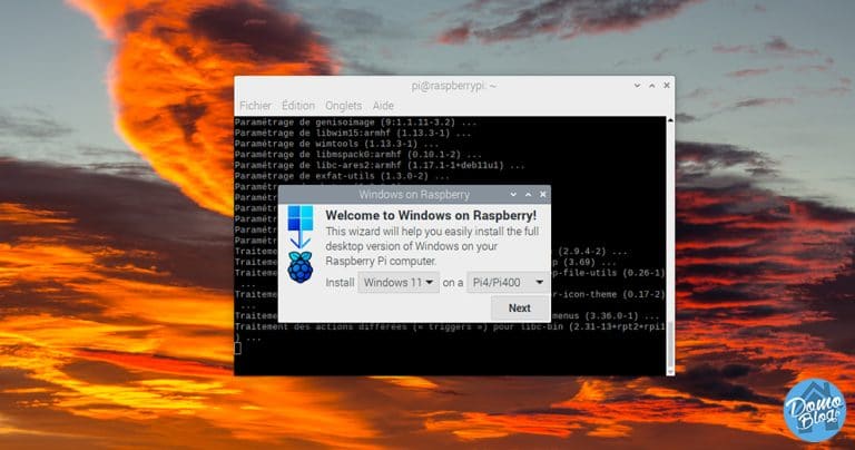 Comment installer Windows 11 sur le Raspberry Pi en 2 lignes de ...