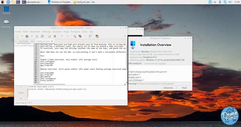 Comment installer Windows 11 sur le Raspberry Pi en 2 lignes de ...