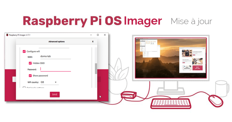 Raspberry Pi Imager se met à jour et s'enrichit en paramètres