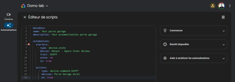 Google Home Améliore enfin ses automatisations et s'inspire de Home Assistant pour y parvenir