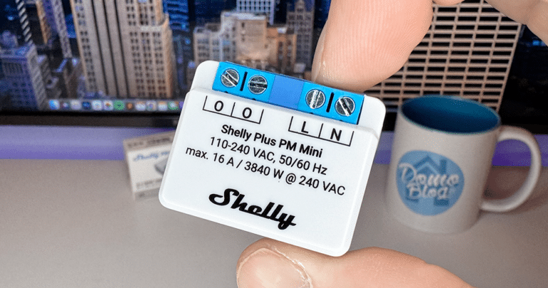 Test Shelly PM Mini Plus, le mini module éco qui mesure la consommation ...
