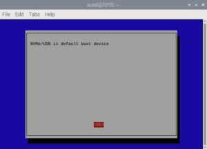Comment configurer le boot PCIe NVMe sur Raspberry pi 5?
