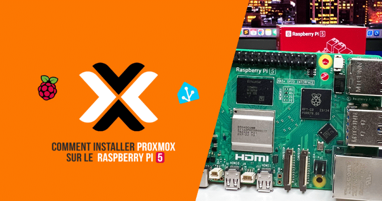 Comment installer Proxmox sur Raspberry Pi 5 avec Pimox