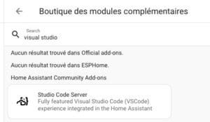 Utilisez Visual Studio Code pour personnaliser Home Assistant plus simplement