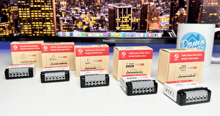 Découverte des modules relais domotiques NodOn Zigbee : une référence ...