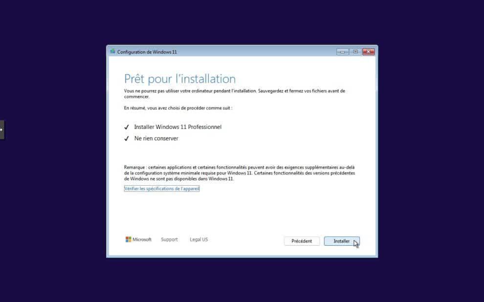 Comment installer Windows 11 sous VM Proxmox facilement
