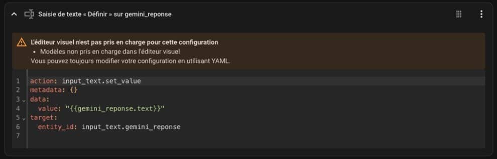 Intégrez Gemini à Home Assistant pour analyser vos images de caméra